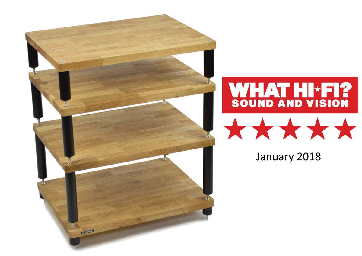 Atacama Apollo Storm 6 Natural Oak HiFi Rack – Nintronics UK